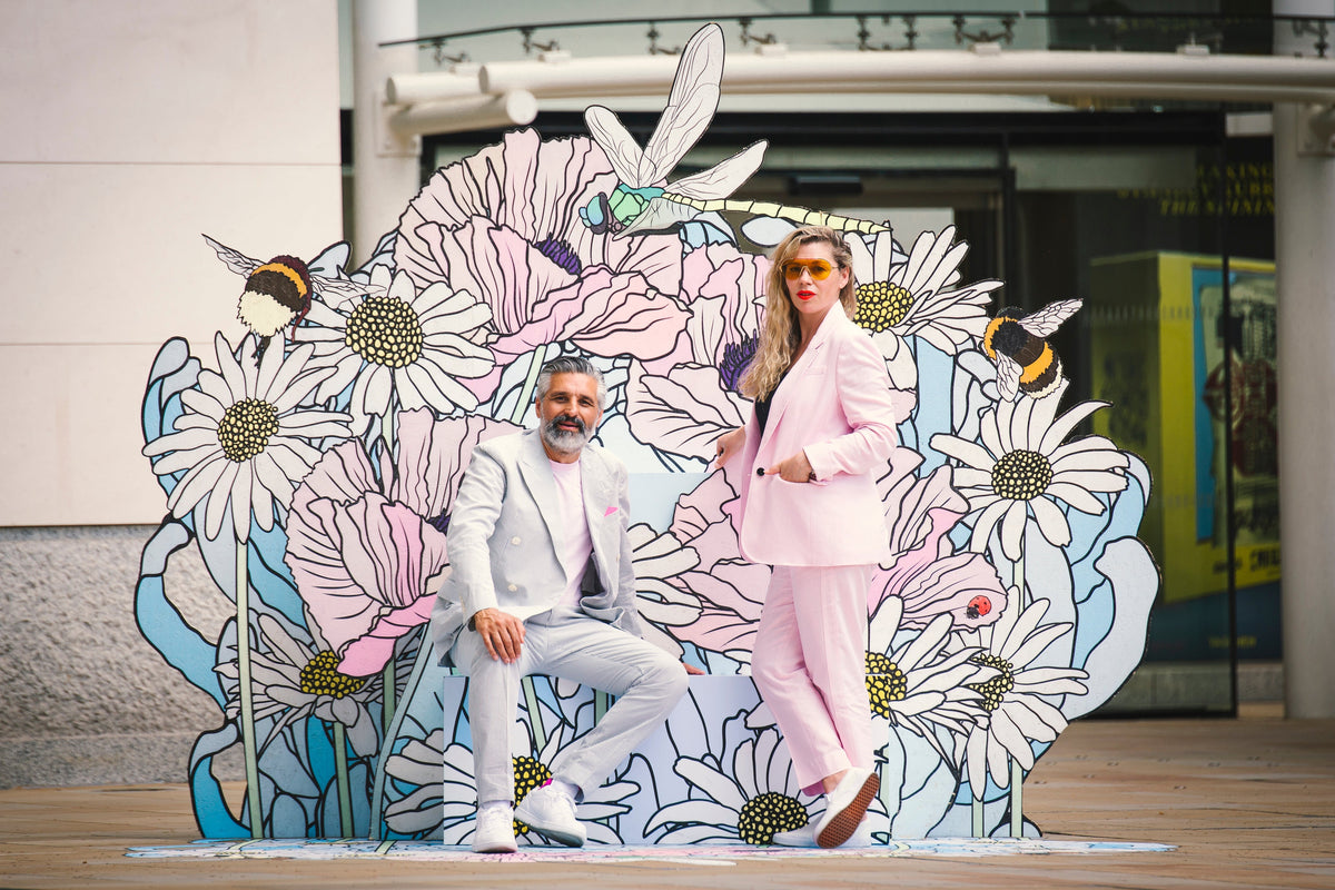 Graphic Rewilding | Flower Clouds | London