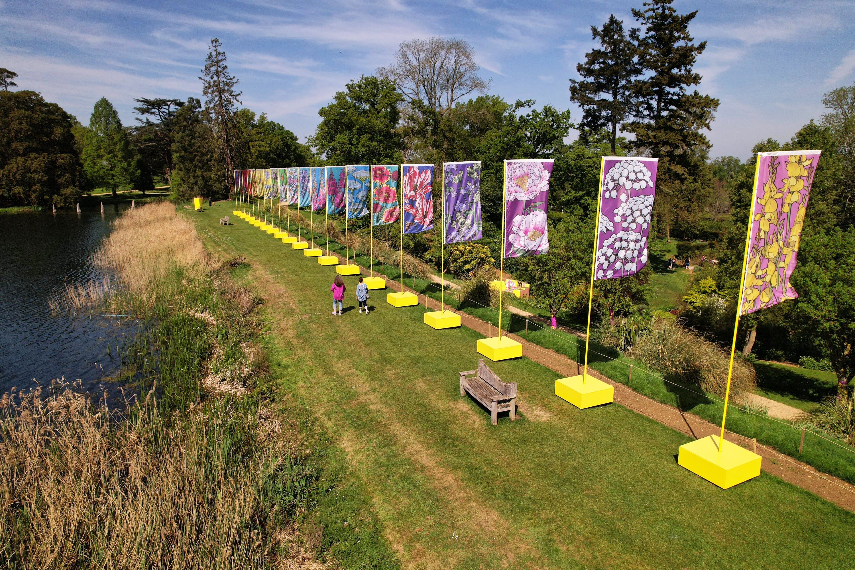 Graphic Rewilding | Botanic Tapestry | Burghley House